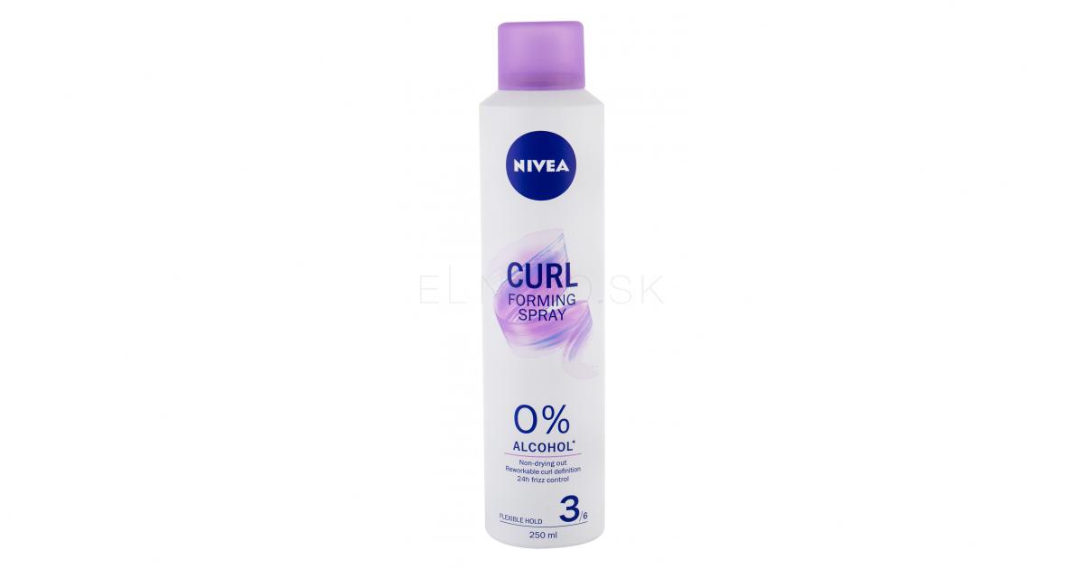 Nivea Forming Spray Curl Pre definíciu a tvar vlasov pre ženy 250 ml ...