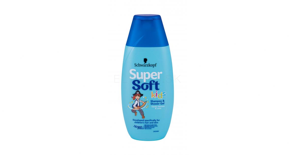 Schwarzkopf Super Soft Kids Shampoo & Shower Gel Šampón pre deti 250 ml ...
