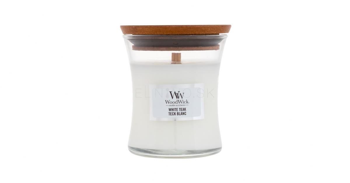 WoodWick White Teak Vonná sviečka 85 g | ELNINO.SK