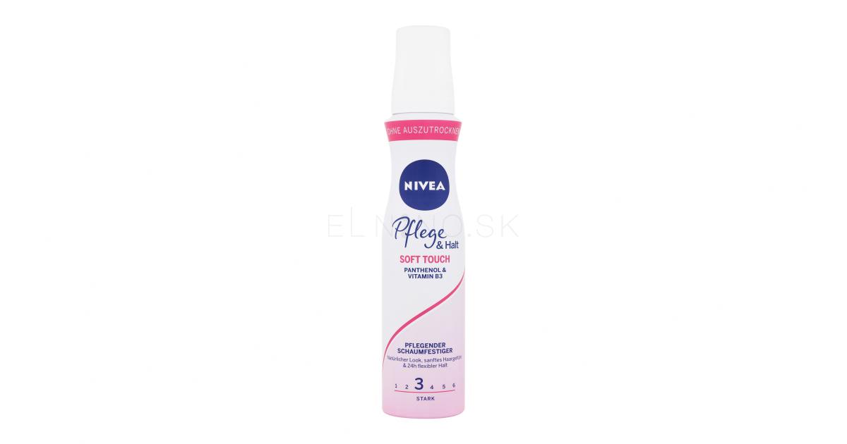Nivea Care & Hold Soft Touch Caring Mousse Tužidlá na vlasy pre ženy ...