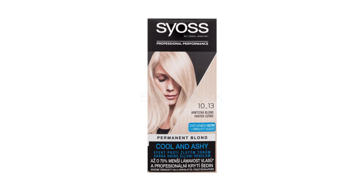 Syoss Permanent Coloration Permanent Blond Farby na vlasy pre ženy ...