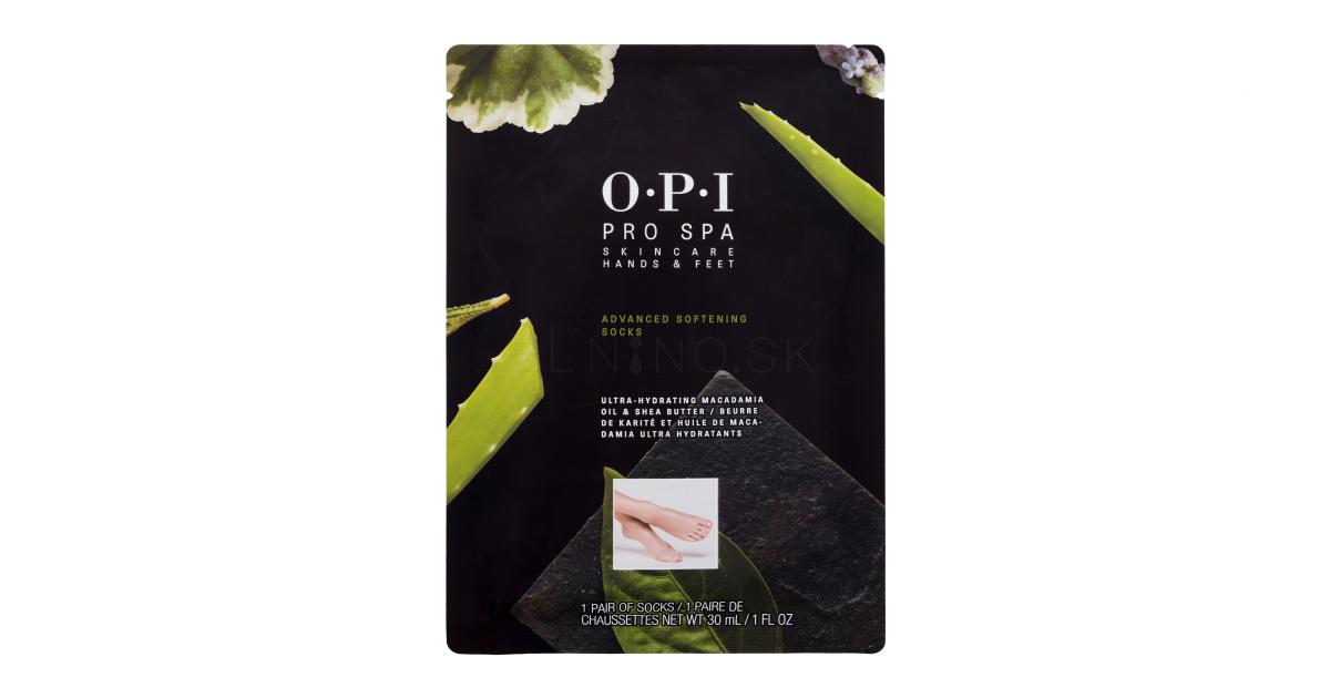 OPI Pro Spa Advanced Softening Socks Maska na nohy pre ženy 30 ml ...