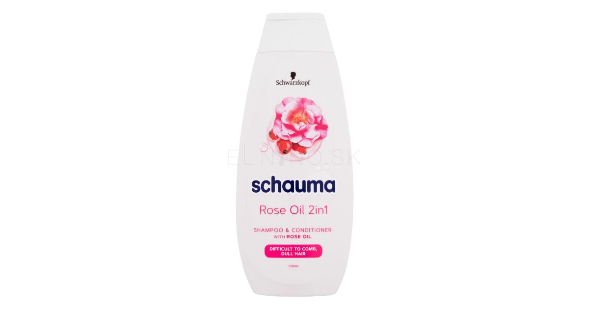 Schwarzkopf Schauma Rose Oil 2in1 Šampón pre ženy 400 ml | ELNINO.SK