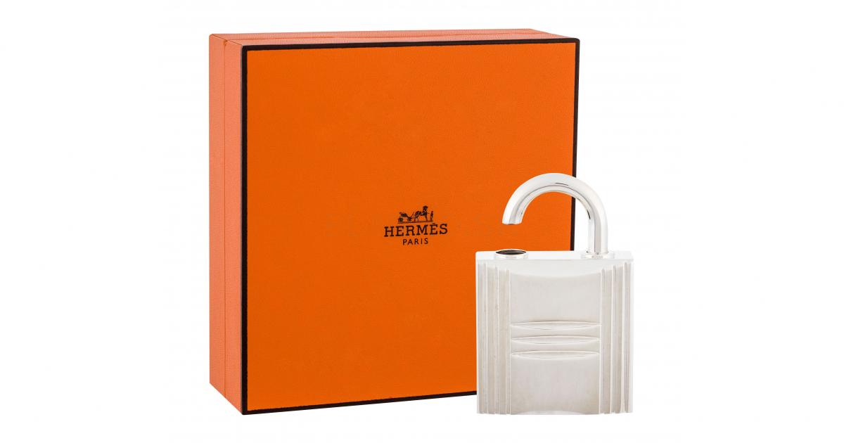 Hermes Pure Perfume Lock Spray Plniteľný flakón 7,5 ml Odtieň Silver ...