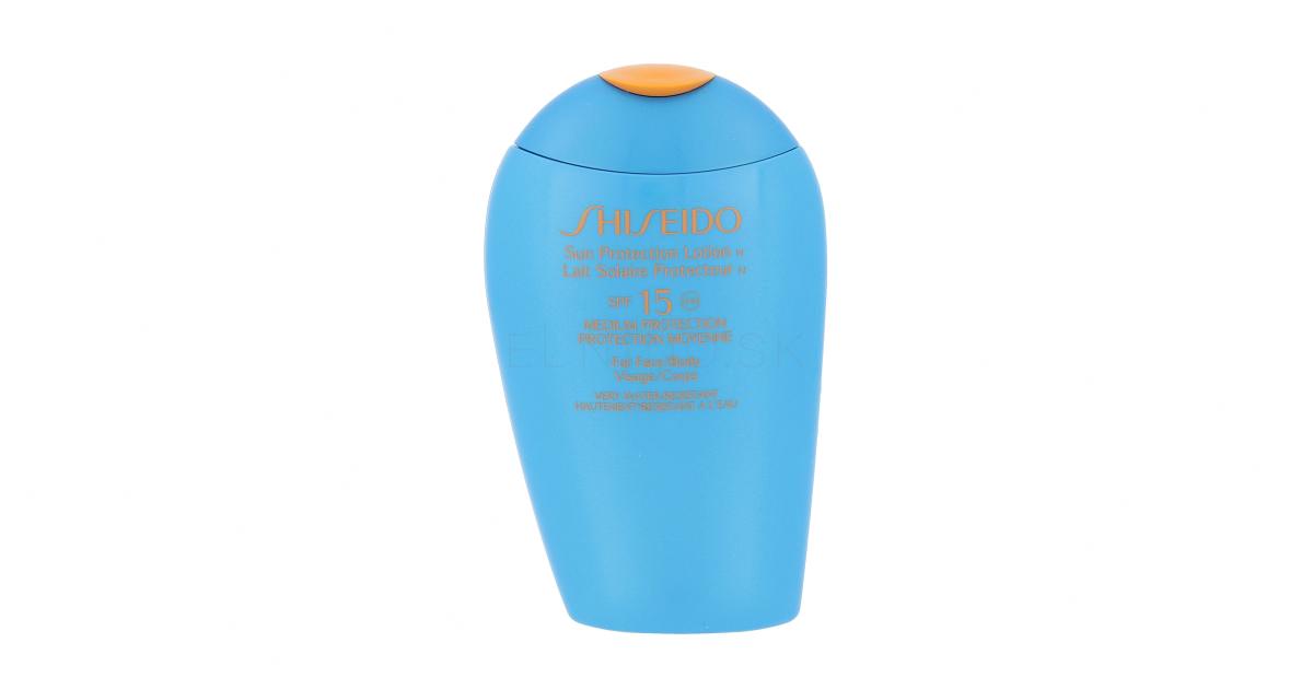 Shiseido 15 Sun Protection Lotion SPF 15 Opaľovací prípravok na telo ...