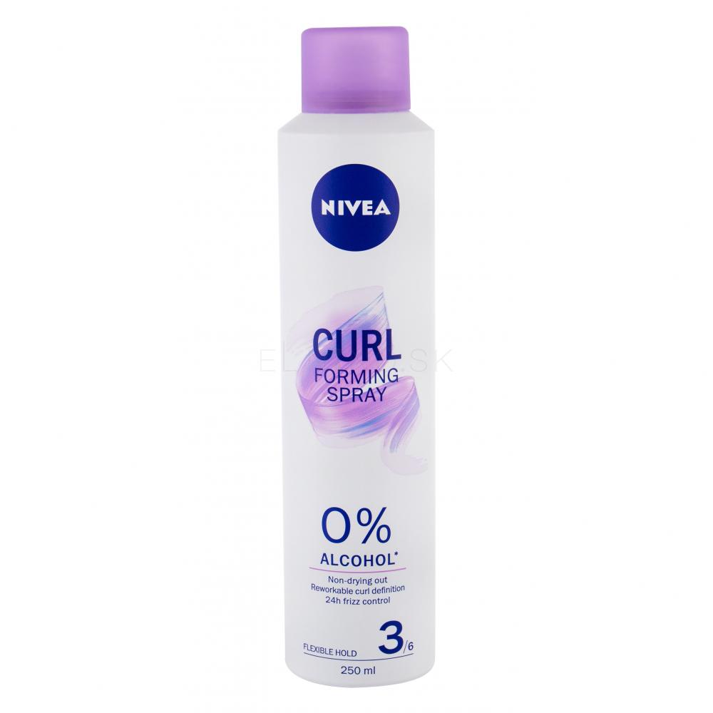 Nivea Forming Spray Curl Pre definíciu a tvar vlasov pre ženy 250 ml ...