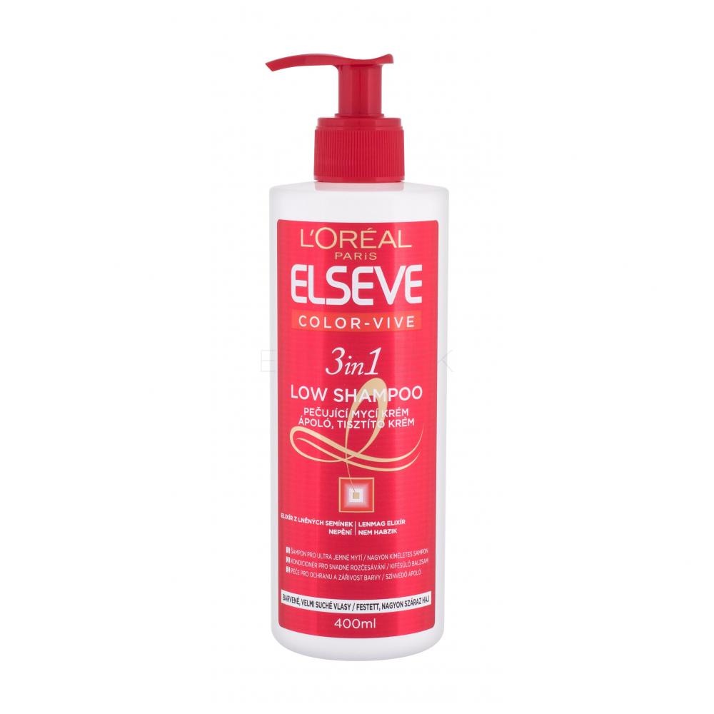L'Oréal Paris Elseve Color-Vive 3in1 Low Shampoo Šampóny pre ženy ...