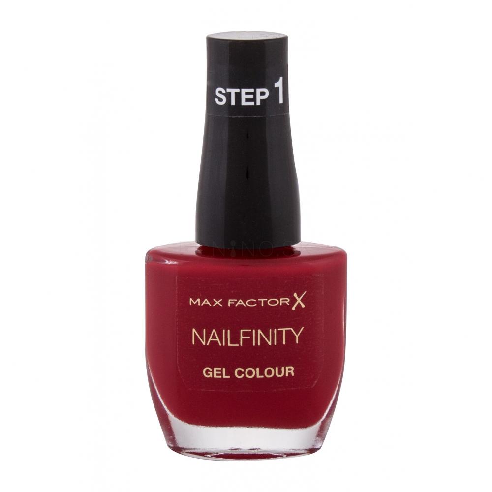 Max Factor Nailfinity Lak na nechty pre ženy 12 ml Odtieň 310 Red ...