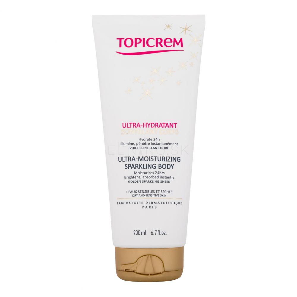 Topicrem Ultra-Moisturizing Sparkling Body Telové mlieka pre ženy ...