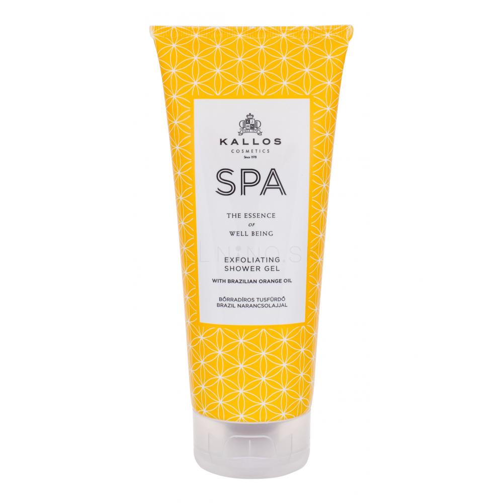Kallos Cosmetics SPA Exfoliating Sprchovací gél pre ženy 200 ml | ELNINO.SK