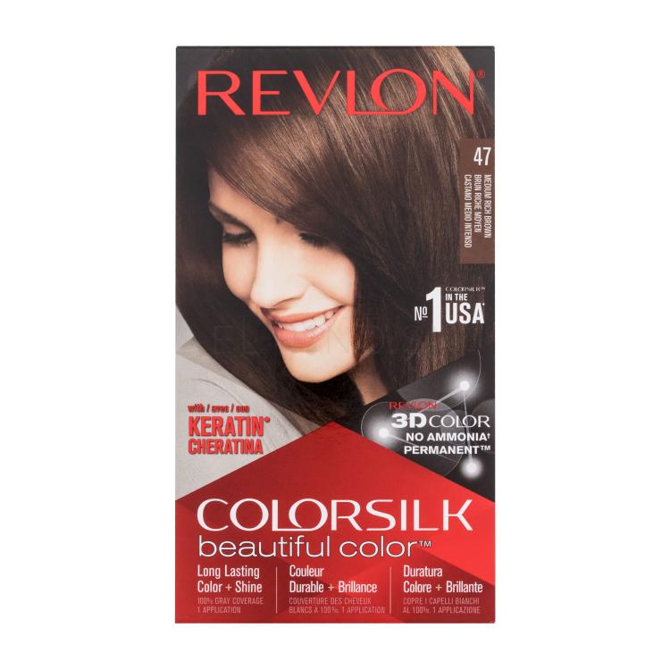 Revlon Colorsilk Beautiful Color Farba na vlasy pre ženy 59,1 ml Odtieň ...